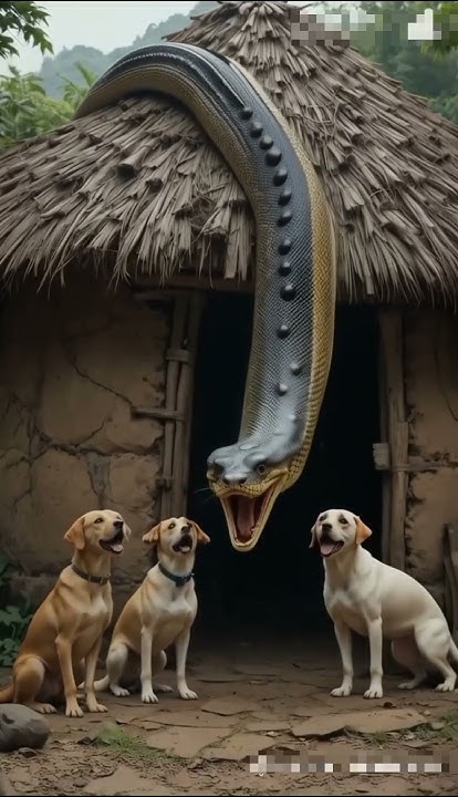 Dog Vs Python fight #animallife #animals #wildlife #varalvideo # ...