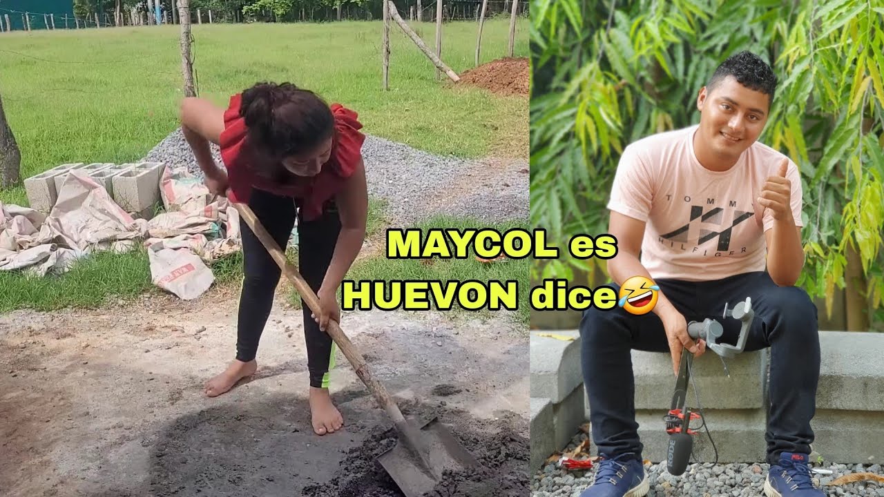 MUJER de MAYCOL trabaja de Albañil y MAYCOL solo en CHISME anda Dice ...