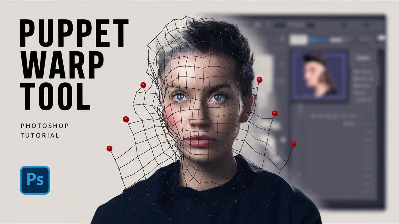 Puppet Warp Tool in Photoshop | Kisi Photo Ko Siddha Kaise Kre ...