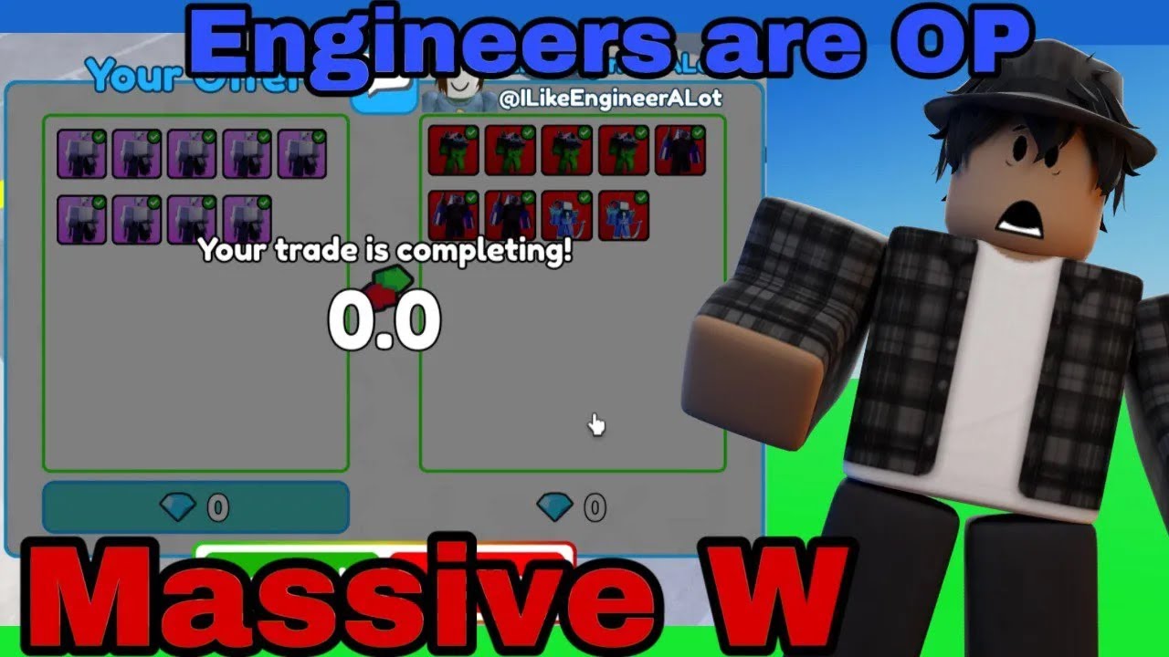 😱 ENGINEERS ARE OP! 😱 What Do People Offer For 16 Engineers? | Toilet ...