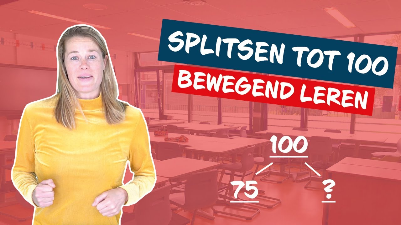 Splitsen tot 100 - Rekenen I Bewegend leren - Groep 4/5/6 I De Fitste ...