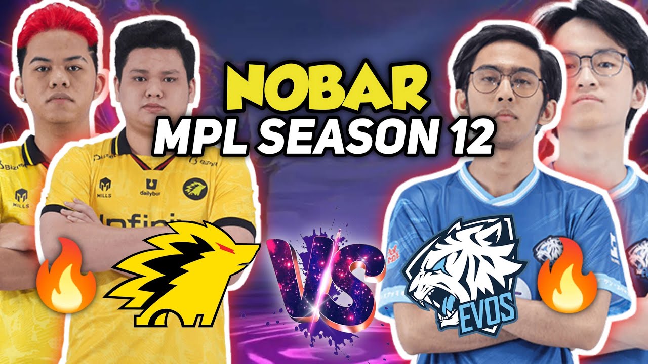 EVOS VS ONIC ! NOBAR MPL SEASON 12. - YouTube