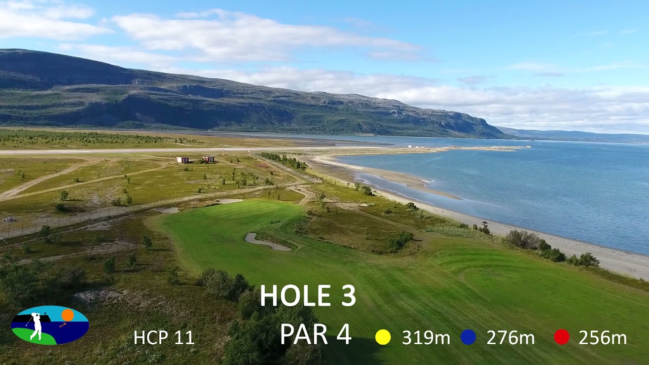 Hole 3 - North Cape Golf Club - YouTube