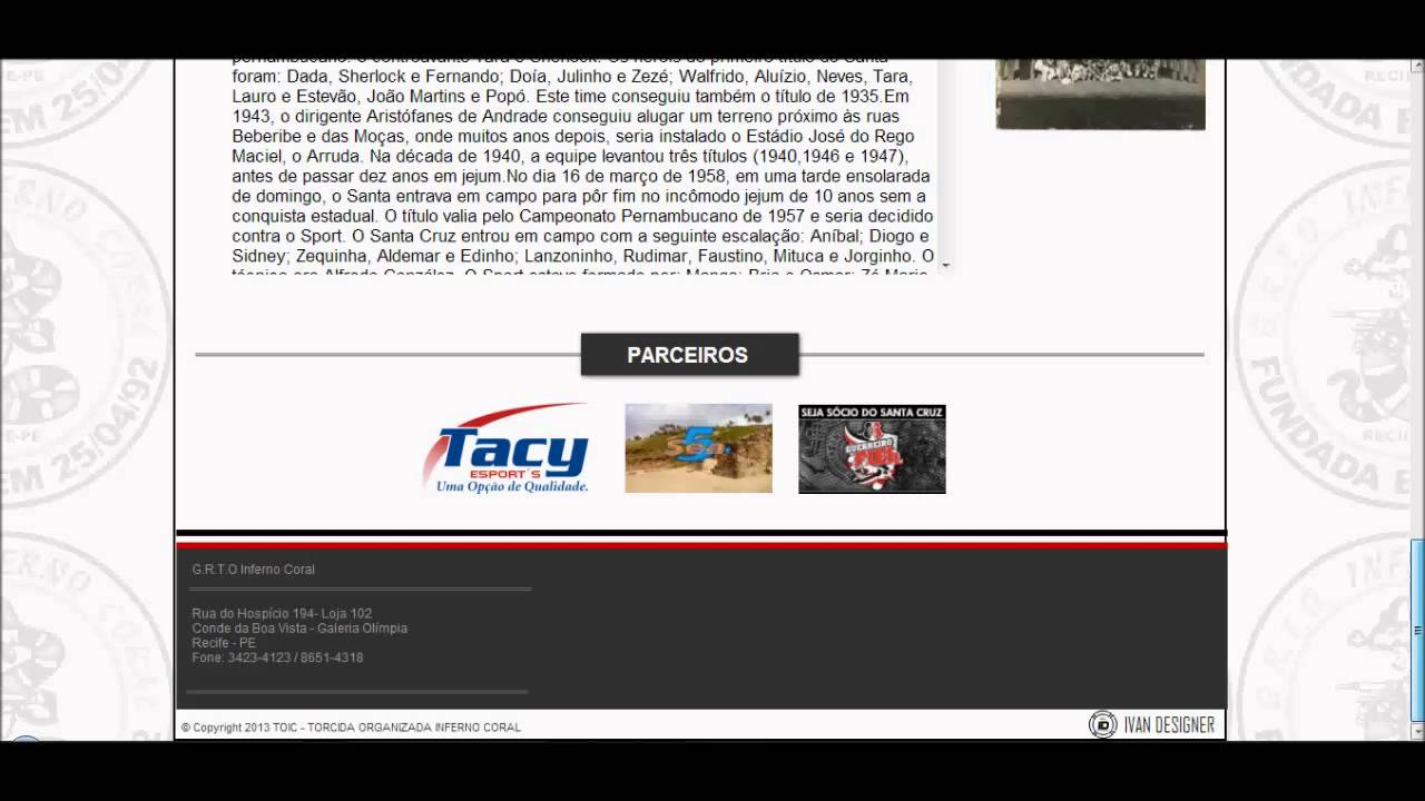 APRESENTAÇÃO DO NOVO SITE DA TOIC - YouTube