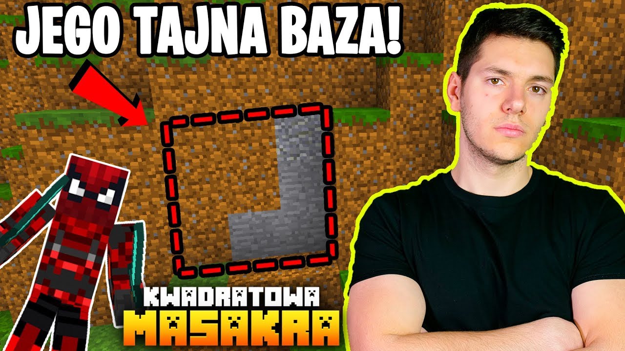 BLOWEK I NARUCIAK! ZAJMUJĘ WASZ DOM! Tritsus Minecraft Kwadratowa ...