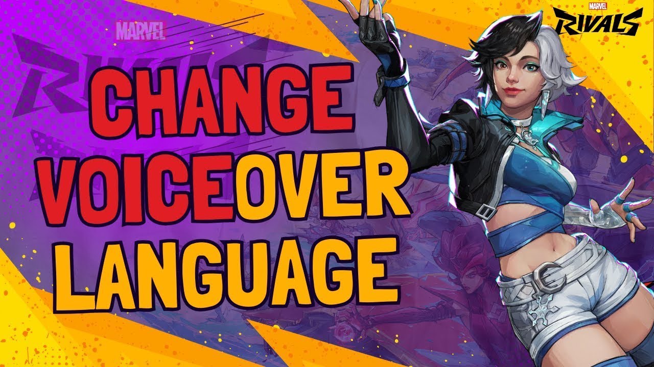 How to Change a Voiceover Language in Marvel Rivals | Marvel Rivals ...