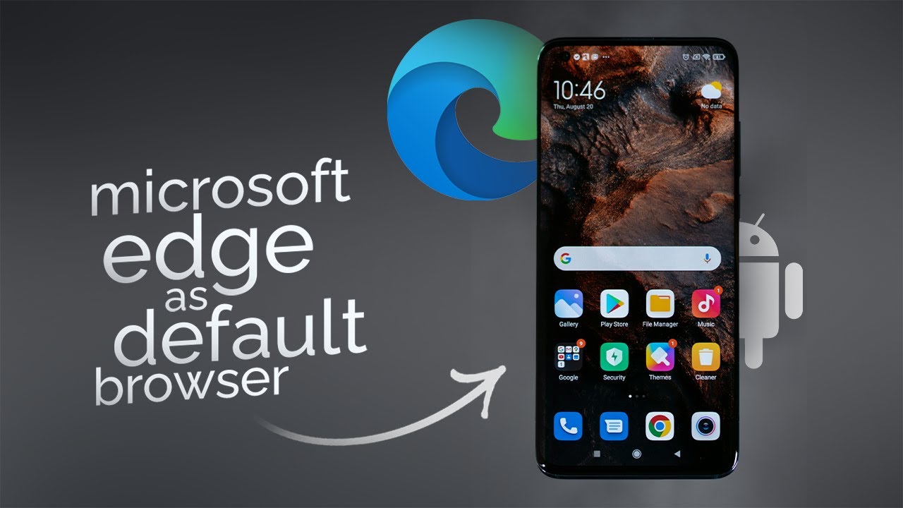How to Make Microsoft Edge the Default Browser on Android (tutorial ...