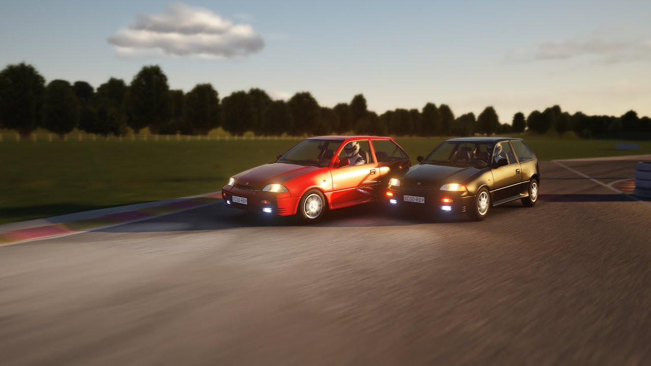 Assetto Corsa - Suzuki Swift GTi at Kakucsring - YouTube