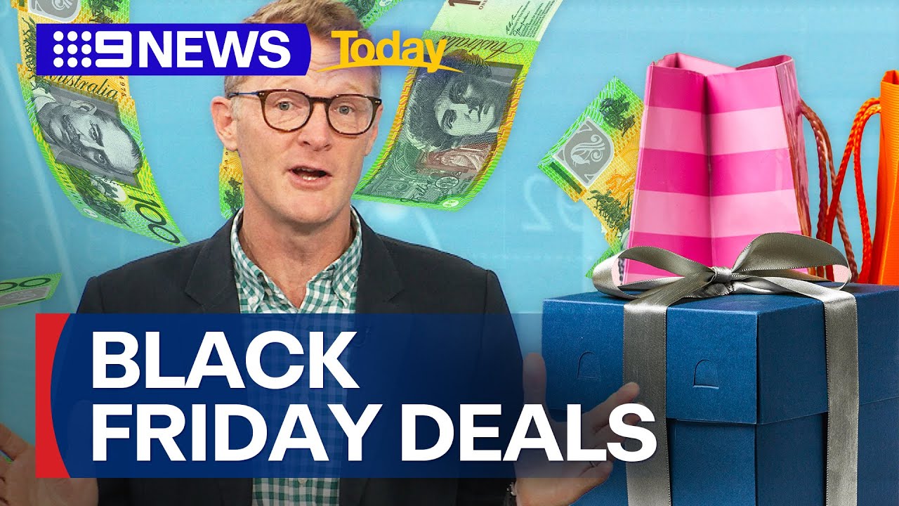 How to use Black Friday to save on essentials | 9 News Australia - YouTube