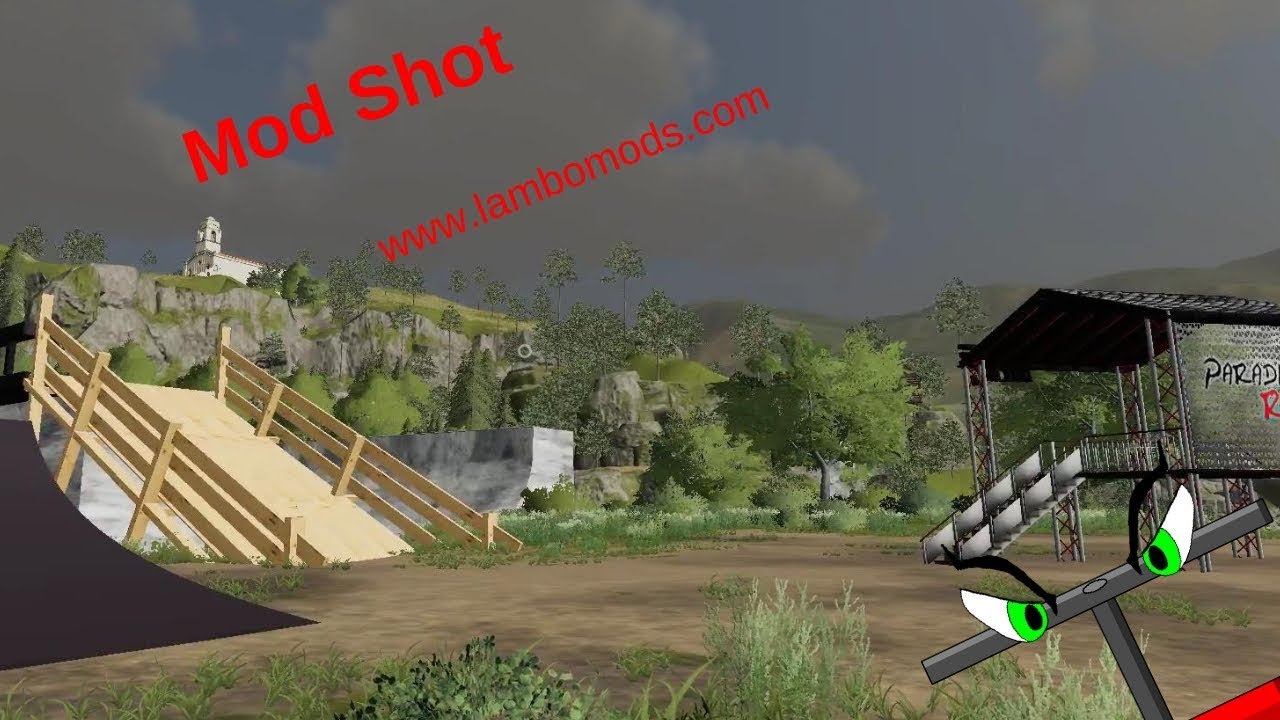 FS19 | Mod Shot E5 | Lambo Mods Racing Placeables - YouTube