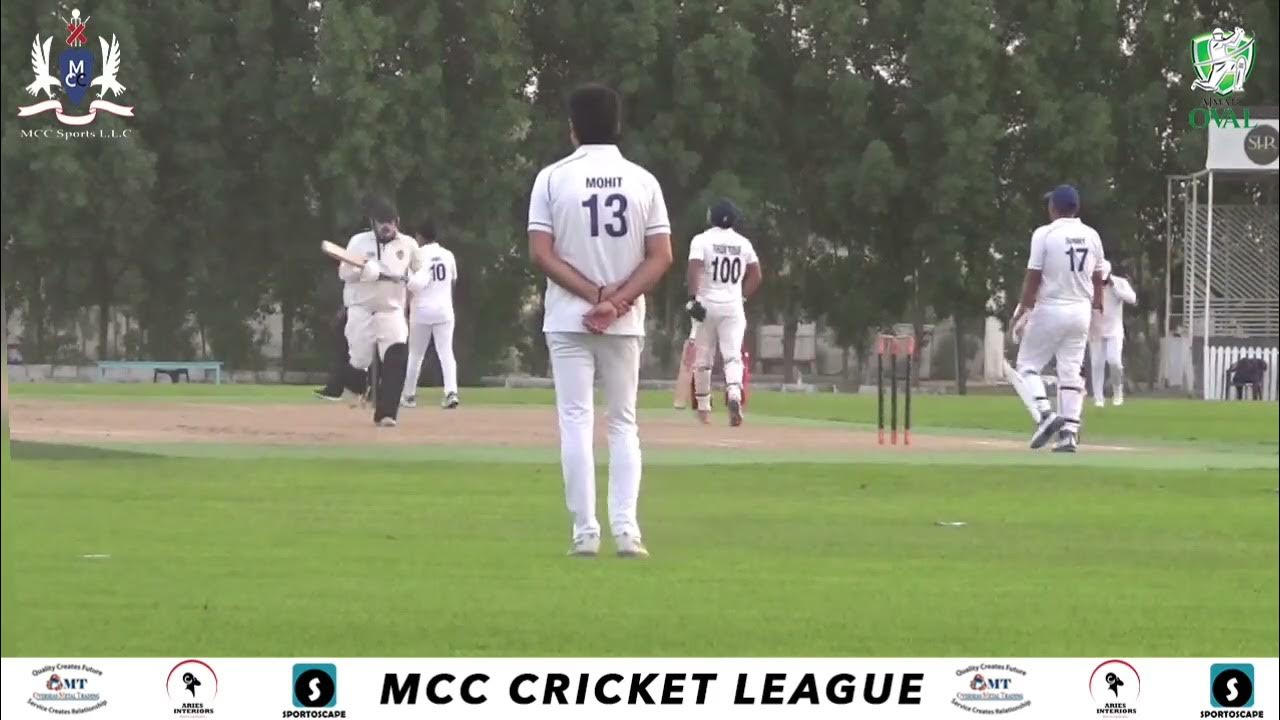 Asian Strikers vs Dubai Daredevils | Sunday Challengers Cup S3 | Match Video I MCC Cricket ...