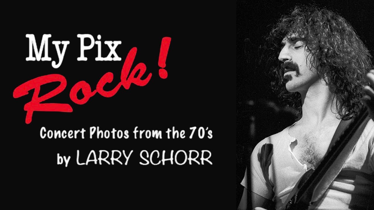 My Pix Rock ! 70s concert photography w/ Larry Schorr - YouTube