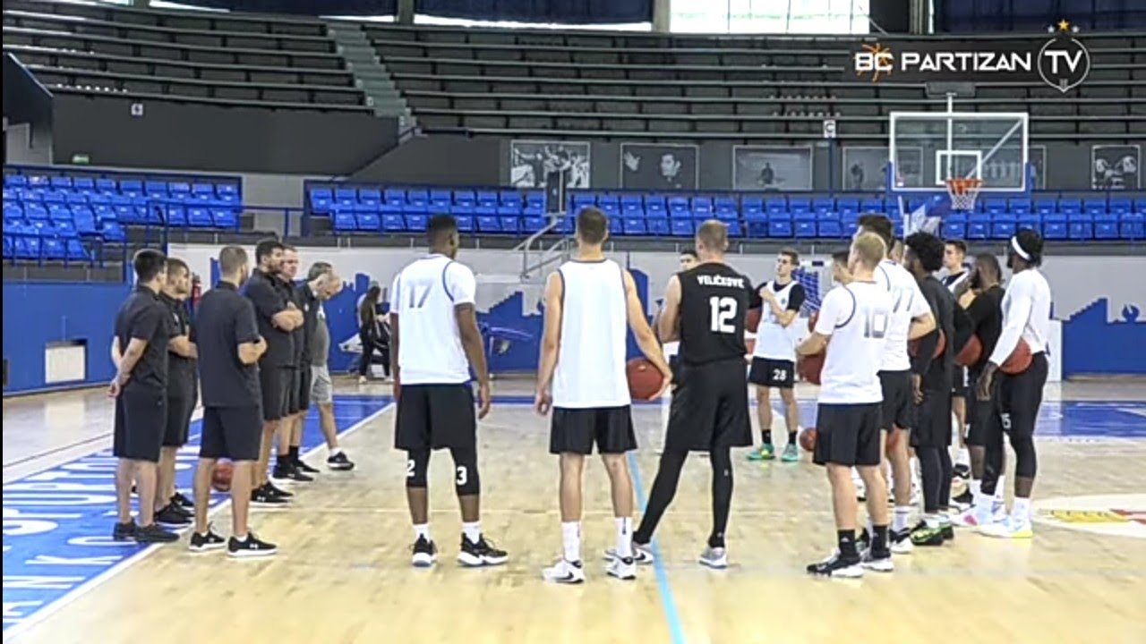 BC Partizan TV: Partizan NIS počeo pripreme za sezonu 2020/21. u Hali ...