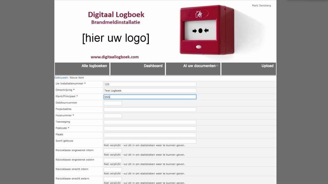 Digitaal Logboek // Logboek toevoegen - YouTube