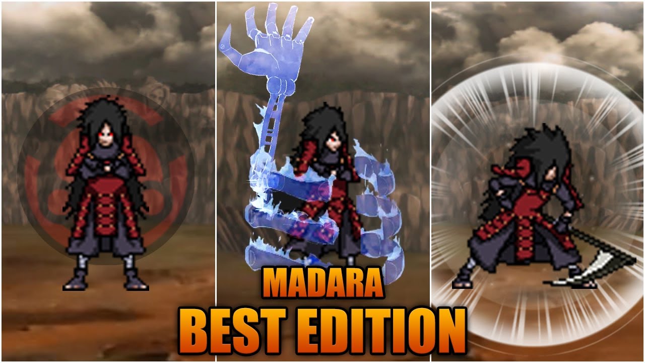 Madara Best Edition - Bleach Vs Naruto 3.3 [Character Download] - YouTube