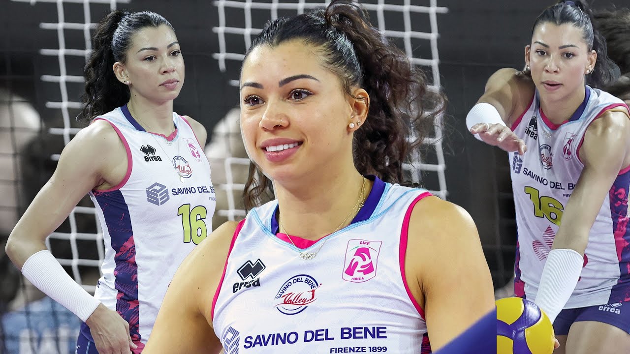 ANA CAROLINA DA SILVA, "The Queen of The Blocks" in Chieri - Scandicci | Lega Volley Femminile ...