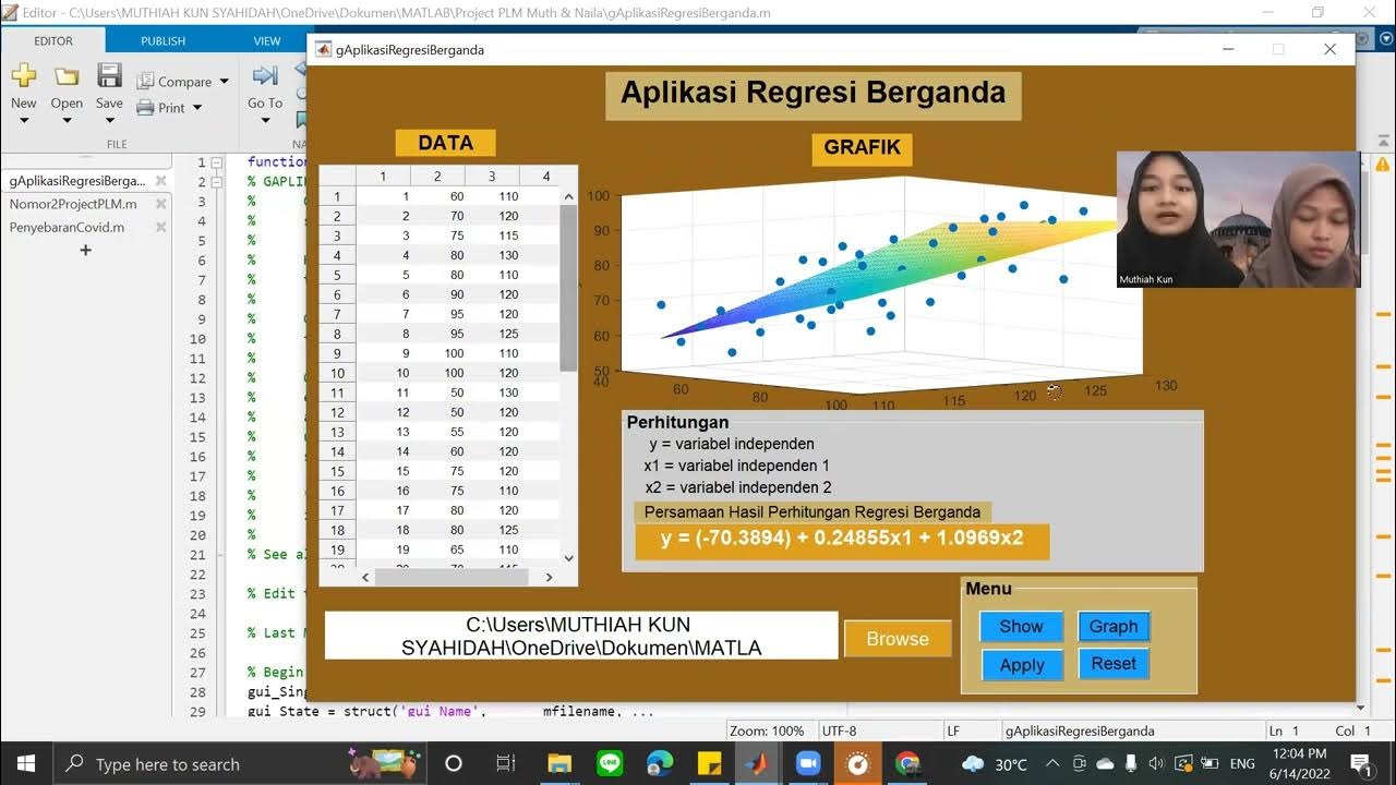 Aplikasi GUI MATLAB - Projek Akhir Perangkat Lunak Matematika - YouTube