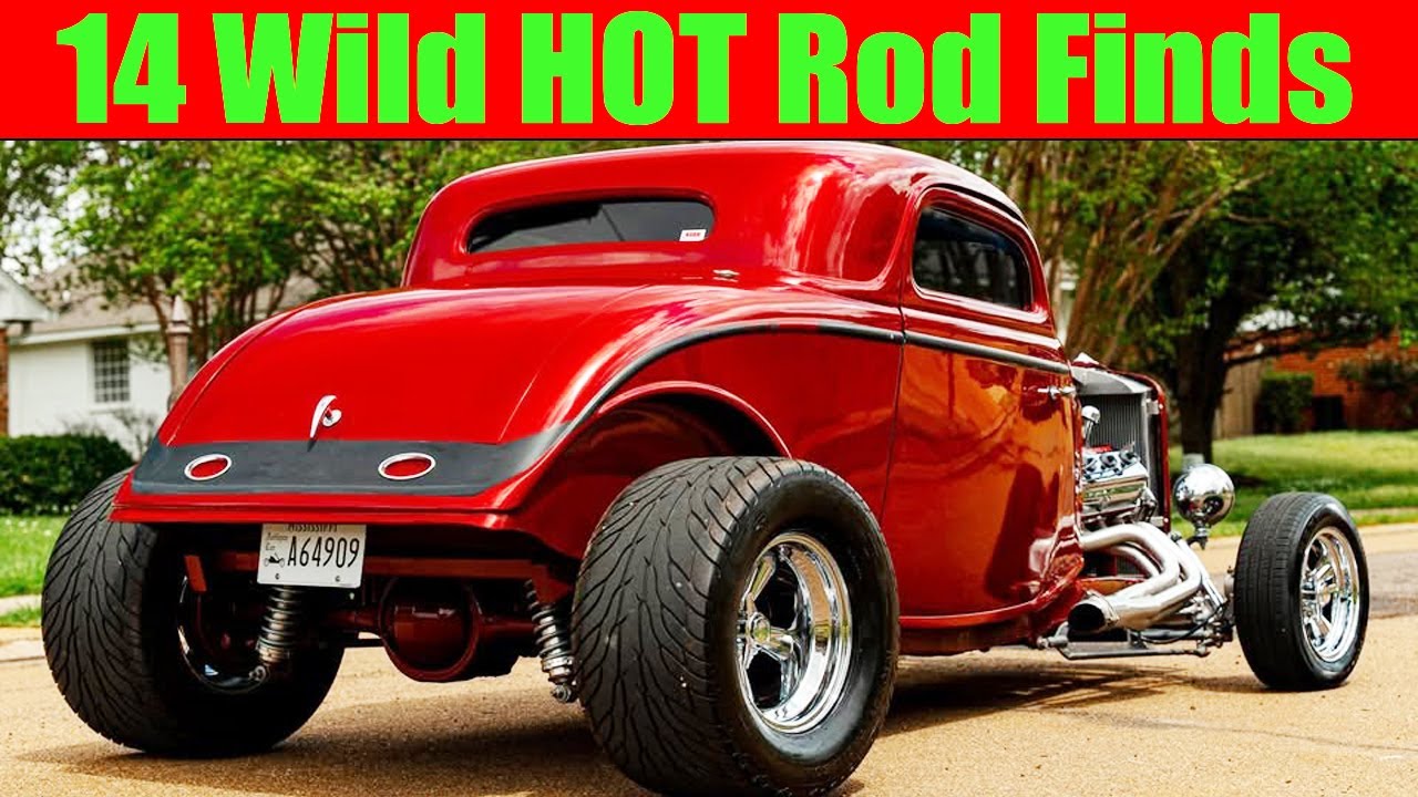 14 Cool and Wild Hot Rods for Sale! BRUTAL Street Power!! - YouTube