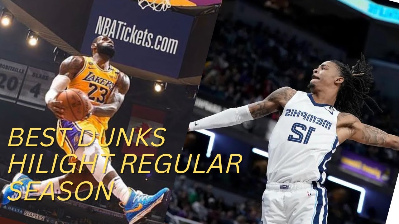 BEST DUNKS REGULAR SEASON - YouTube