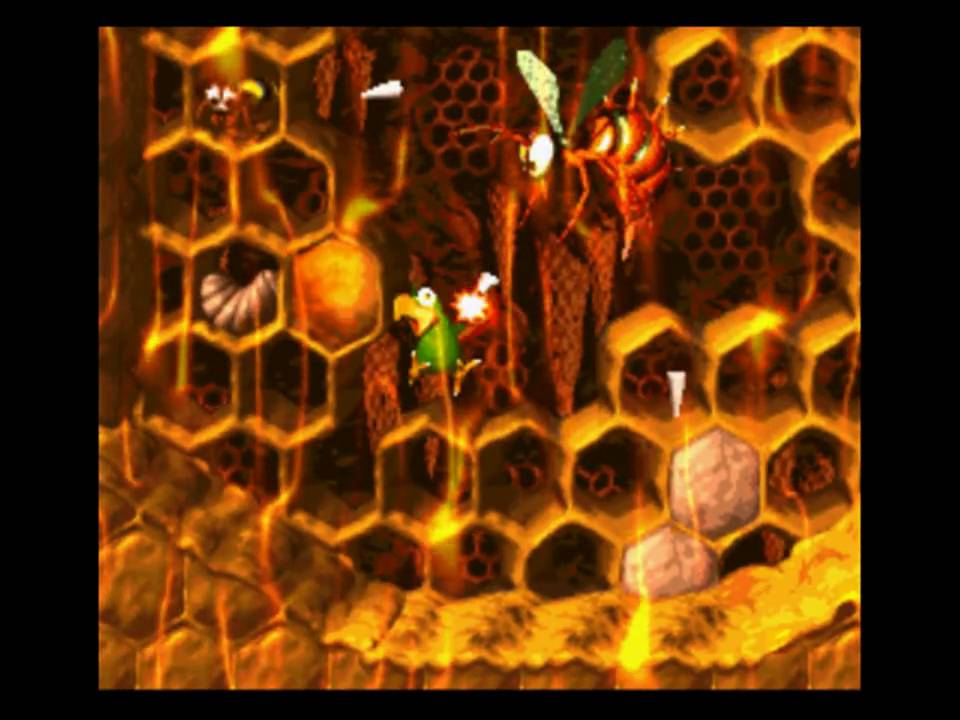 Donkey Kong Country 2 - (4-7) - King Zing Sting - YouTube
