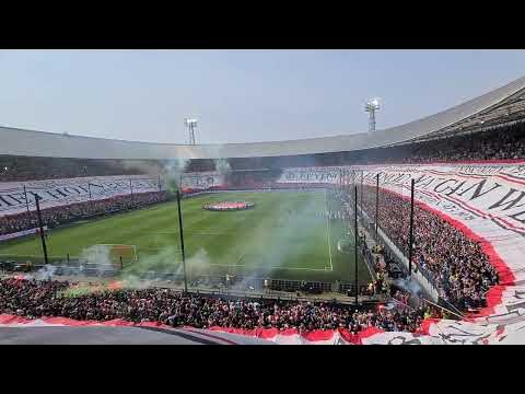 Opkomst Feyenoord - Go Ahead Eagles (3-0) ~ 14 mei 2023 ~ Kampioenswedstrijd ~ Vak JJ - YouTube