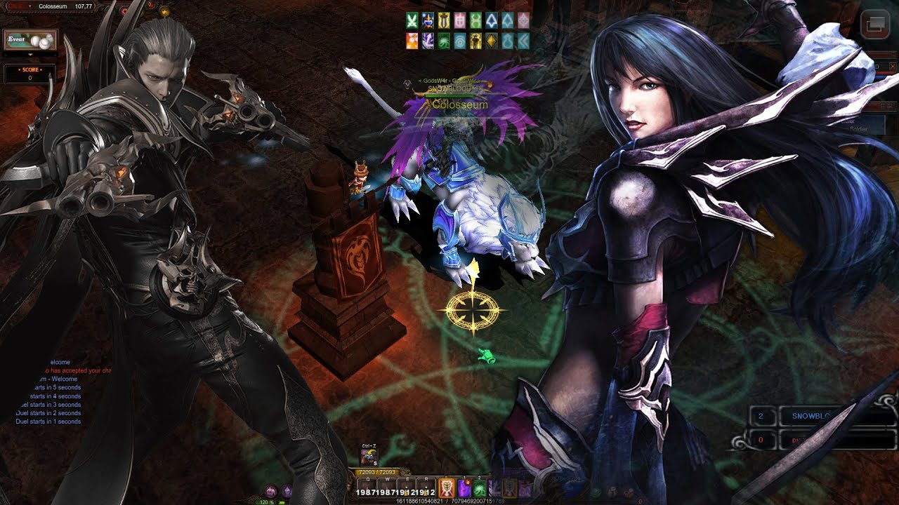 Mu Online S17.1 - PVP - Summoner vs Gun - PART II - YouTube