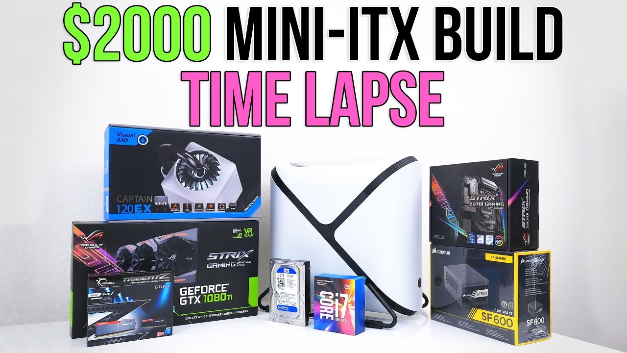 $2000 Beast Mini-Itx Gaming PC | Time Lapse Build - YouTube