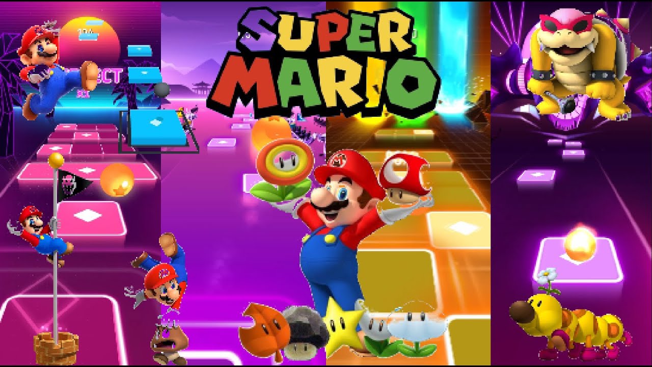 🥎👌👍Tiles Hop | 😎Mario kart | Busy 🆚 Bailar De Nuevo🆚 Yate🆚 Club Havanna ...