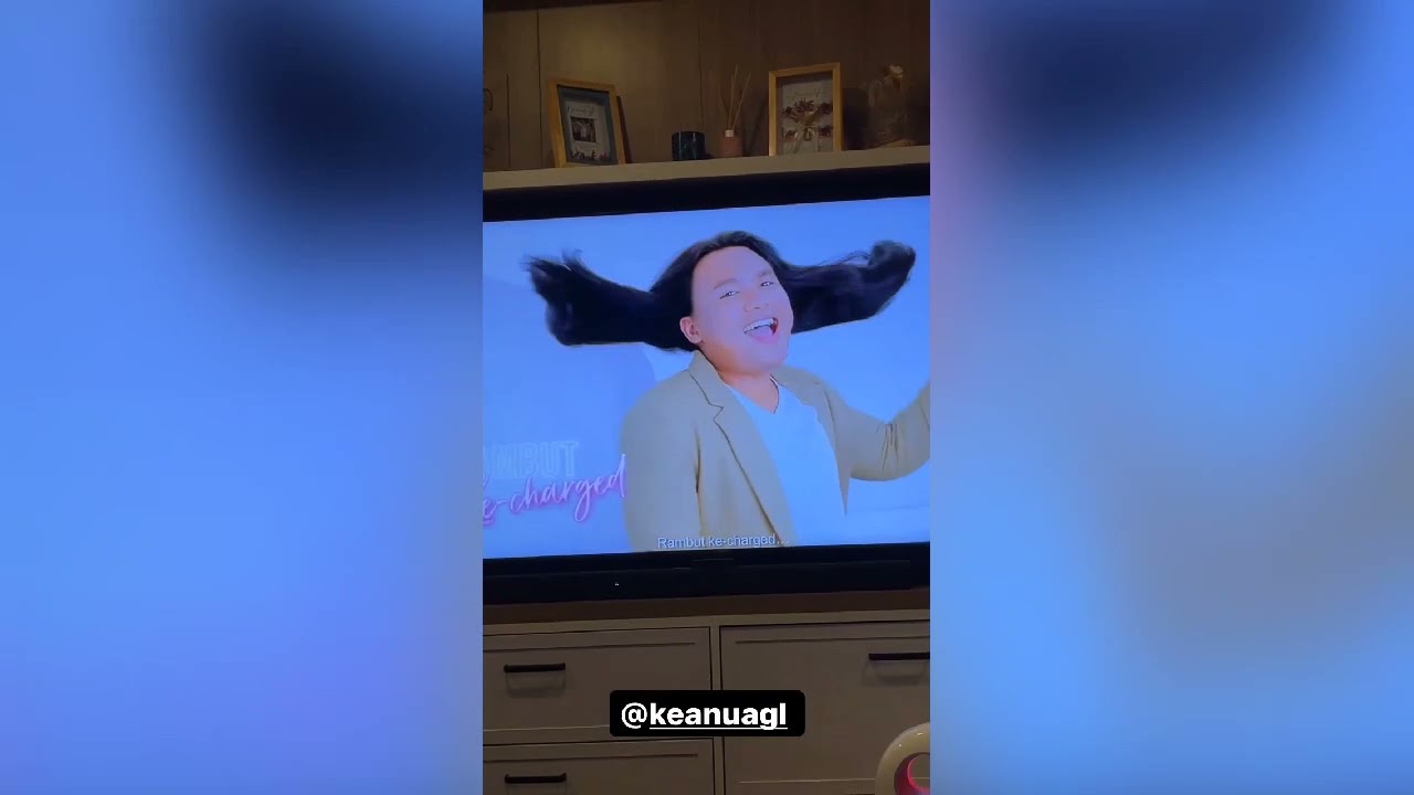 LUCU! Keanu jadi bintang iklan sampo Pantene | #keanu #pantene - YouTube