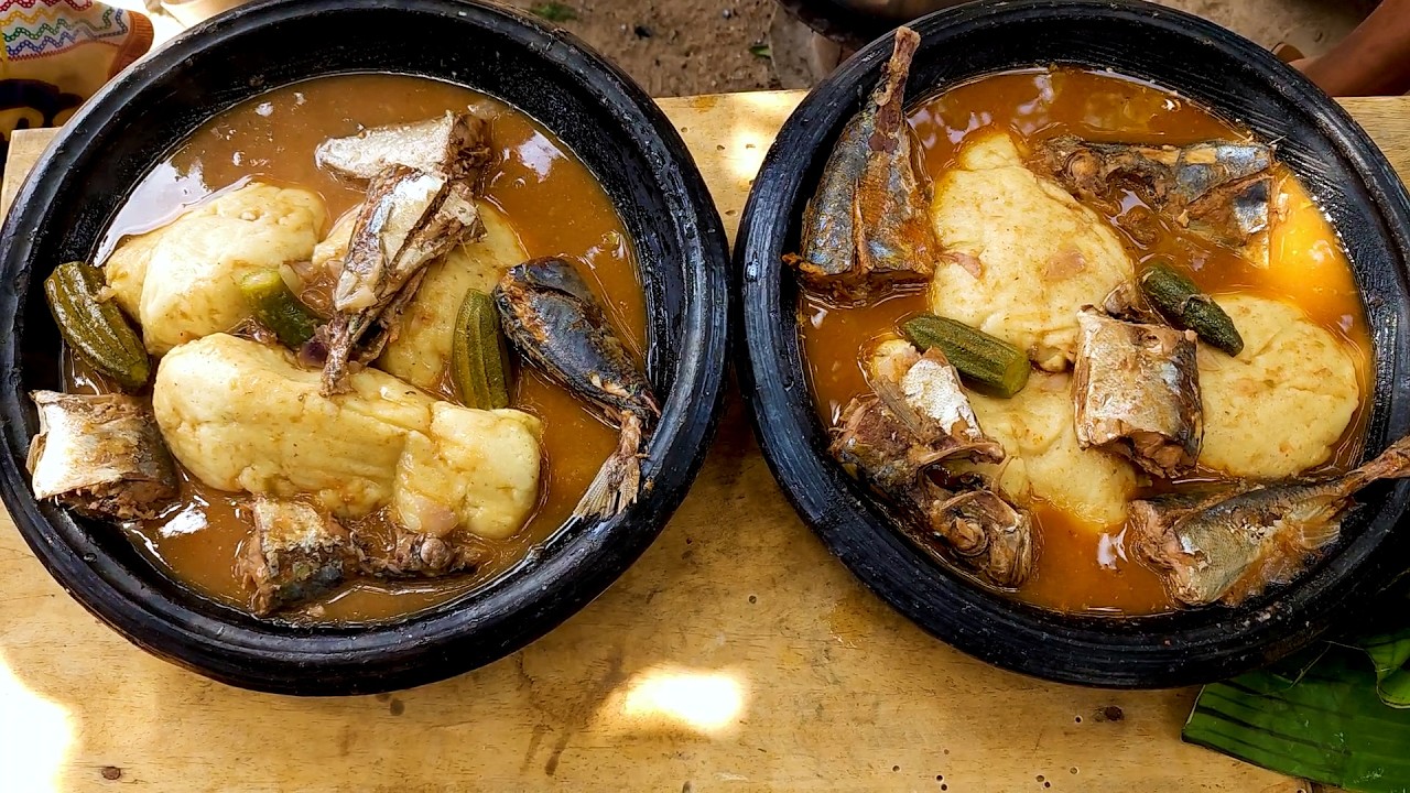 I Made A Real African Fish Soup From Scratch - YouTube