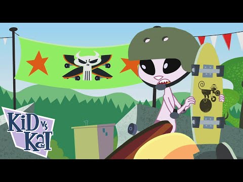 Board Kat | Kid vs. Kat - WildBrain | Movies for Kids