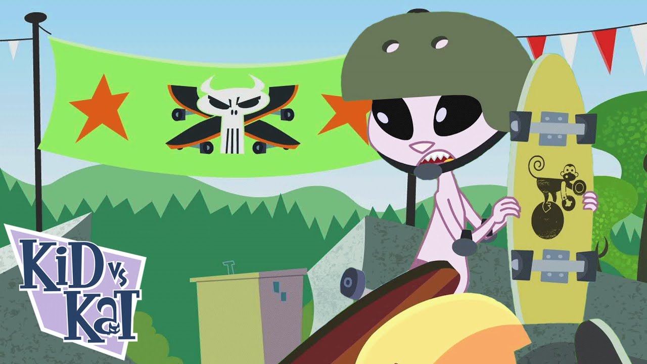 Board Kat | Kid vs. Kat - WildBrain | Movies for Kids - YouTube