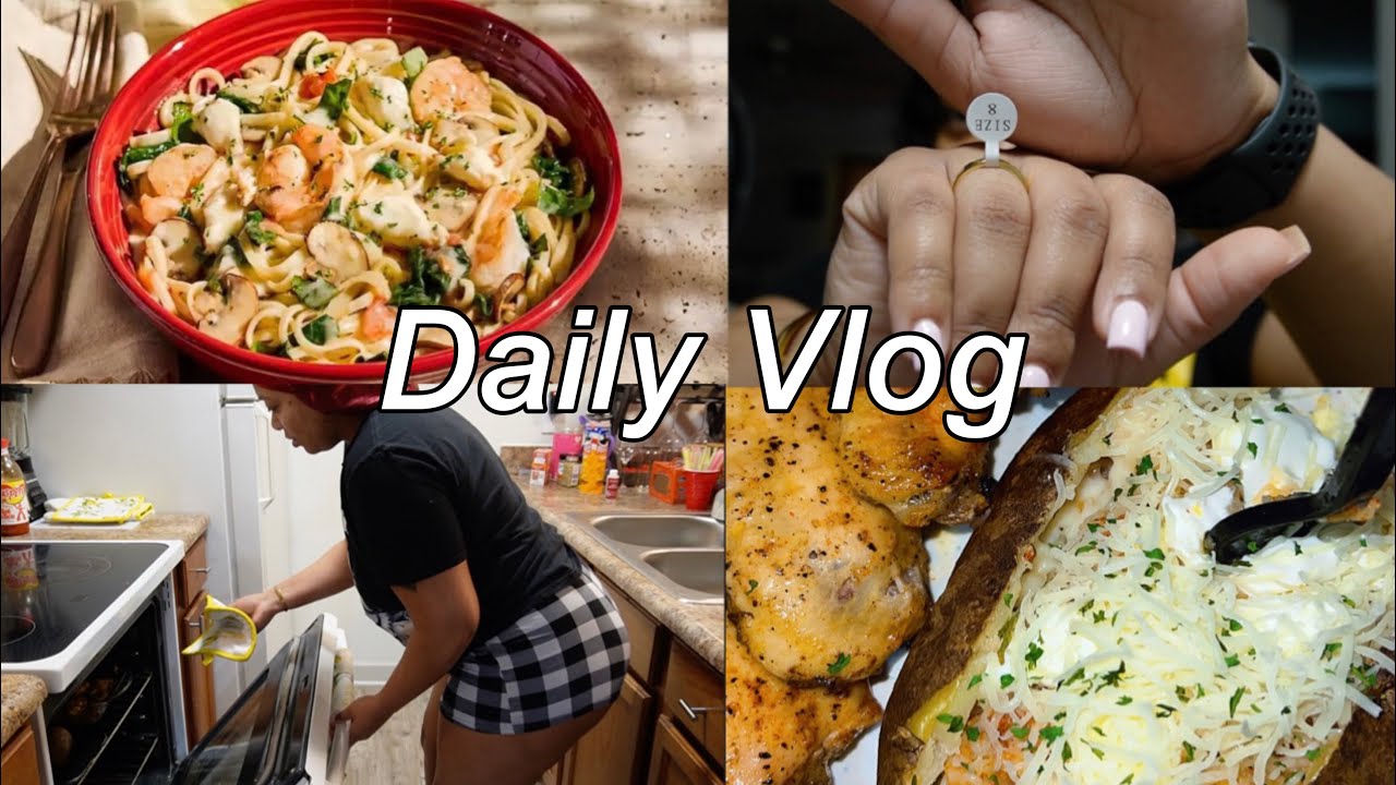 COOKING + FOUND OUT MY RING SIZE + MORE SHEIN PACKAGES + IS IT TIME TO ...