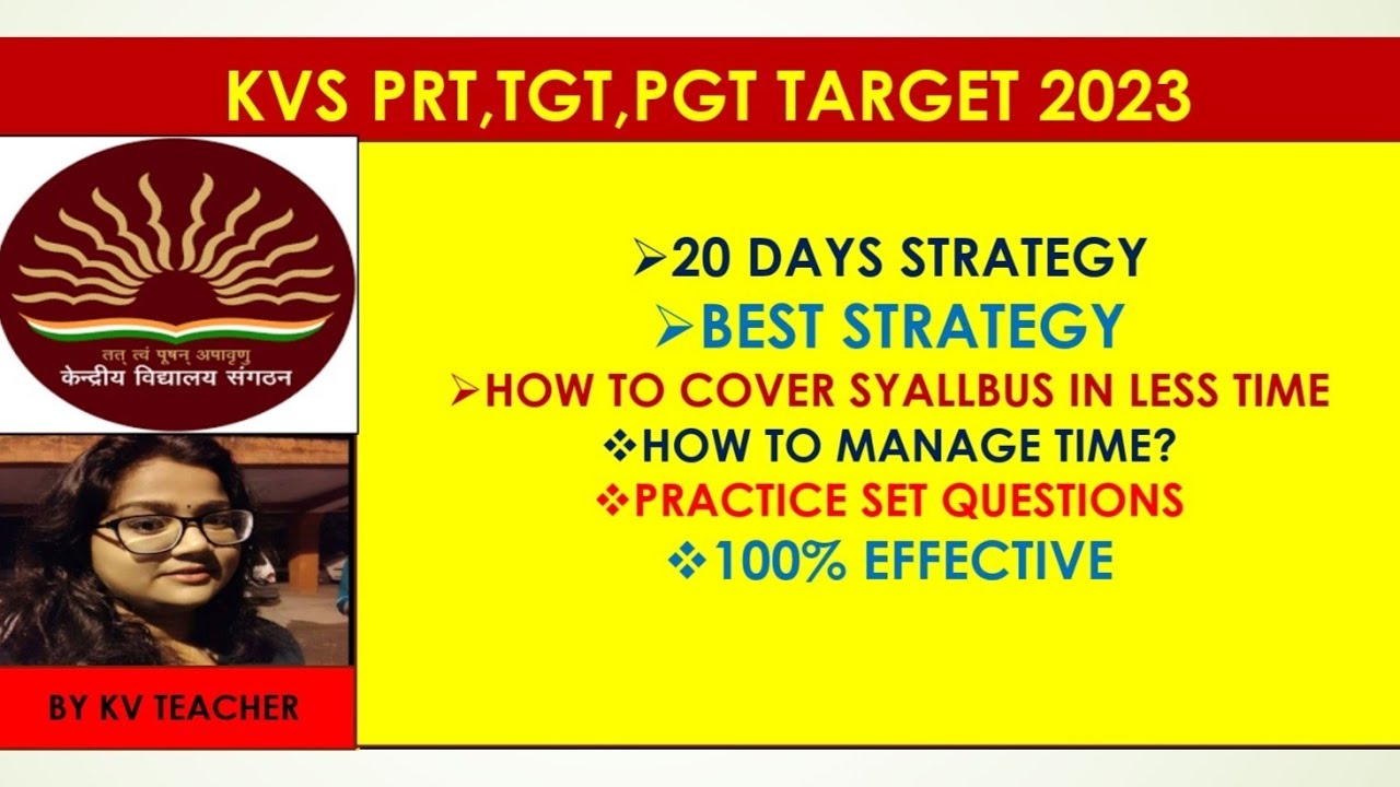 Kvs 20 Days Exam Strategy|kvs Tyari Time Table|kvs Tyari kaise karein|kvs syallbus cover kaise ...