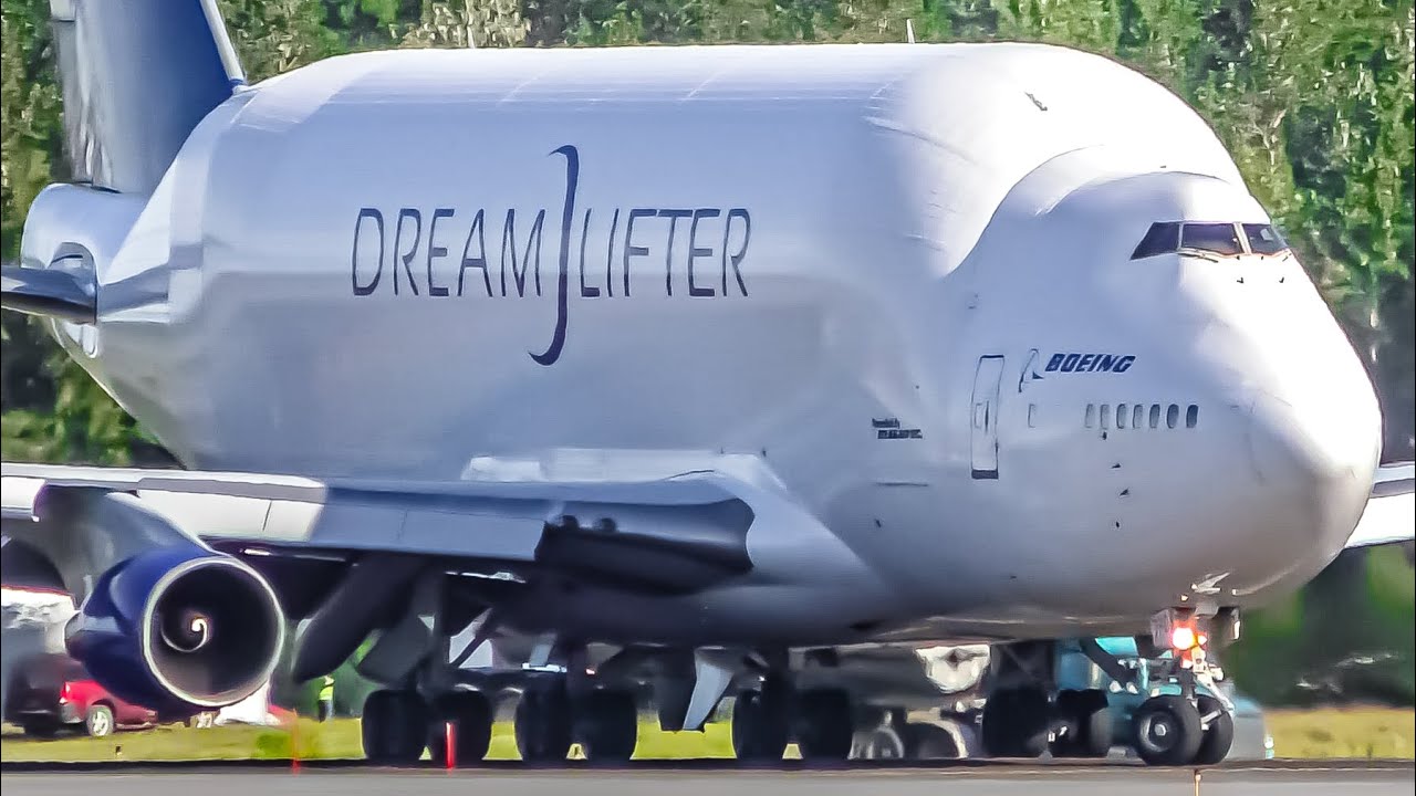 PURE Boeing 747 POWER! What An AMAZING Sound! | Anchorage Airport Plane ...