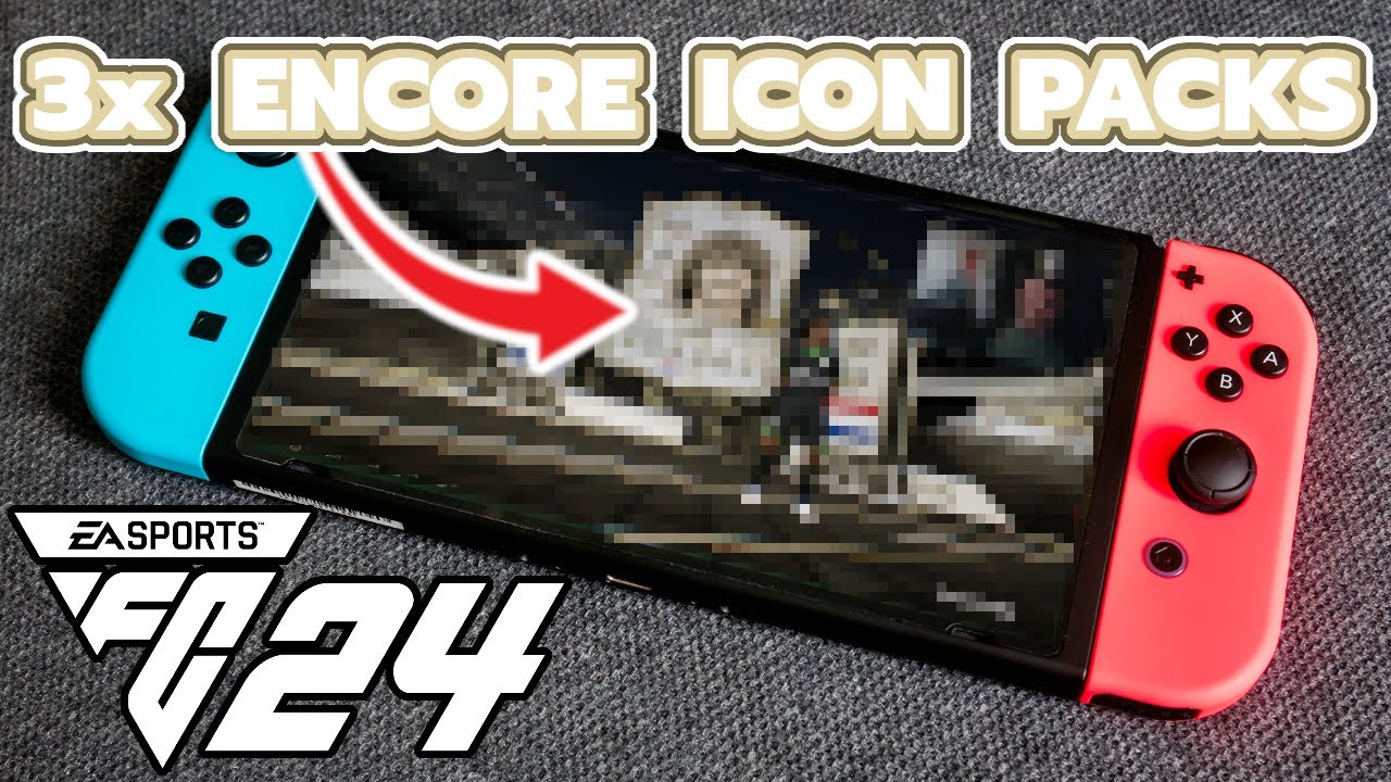 3x ENCORE ICON PACKS - FC 24 Ultimate Team - YouTube