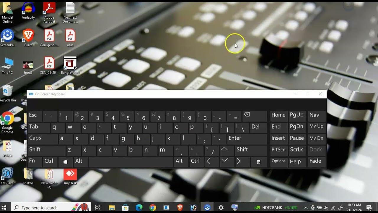 Laptop Keyboard Not Working? Use Virtual Keyboard! (Easy Fix) | As Techinical | laptop keyboard ...