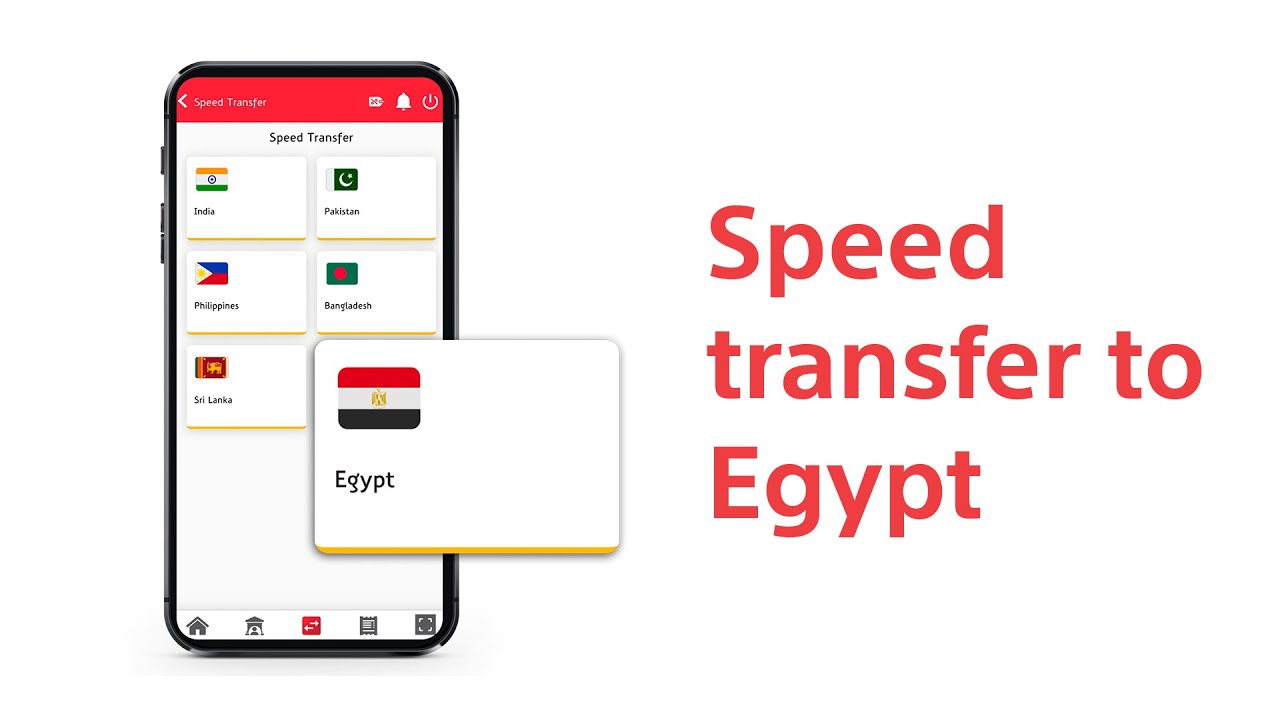 How to do speed transfers to Egypt using #Bank_Muscat mBanking - YouTube
