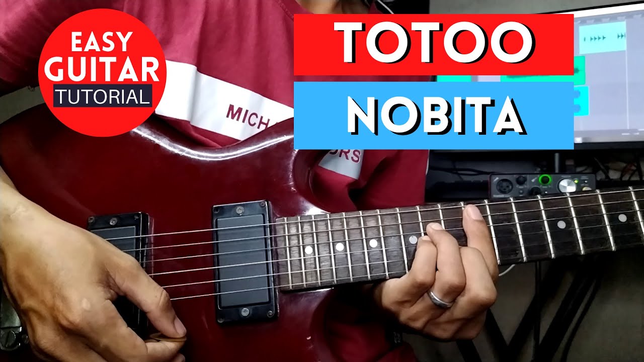 NOBITA - Totoo Electric Guitar Tutorial - YouTube