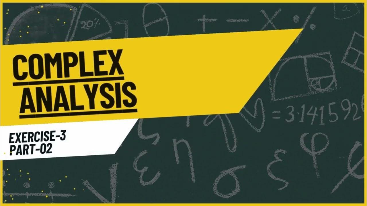 Applied mathematics(complex analysis ) Part-02 - YouTube
