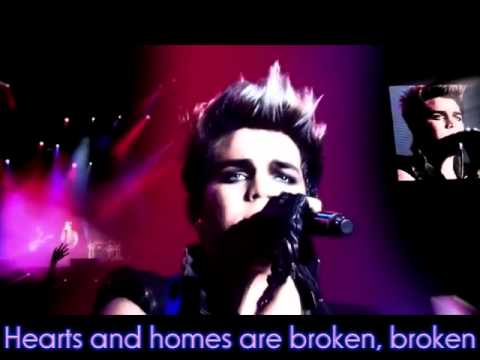 Adam Lambert - Outlaws of Love live (lyrics)