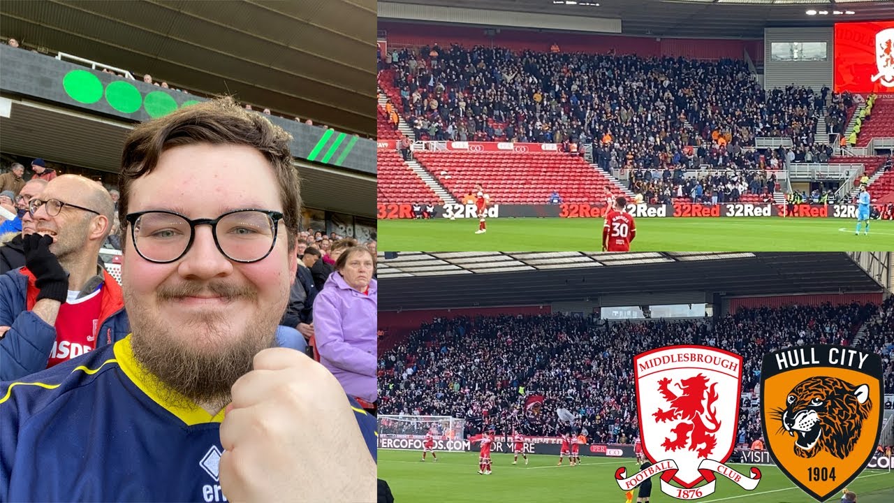 SCENES AS BORO MAUL THE TIGERS AGAIN!!! MIDDLESBROUGH VS HULL CITY MATCHDAY VLOG - YouTube