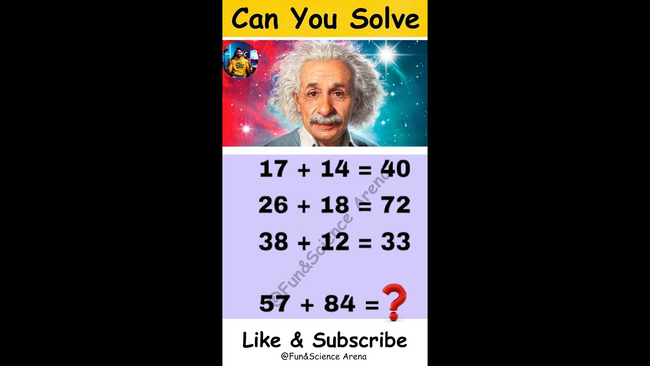 🧠 Can You Solve This Impossible Math Puzzle? Try Now! #shorts #quiz # ...