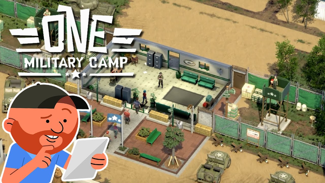 One Military Camp | "Chair Force One!" | Military Base Tycoon! - YouTube