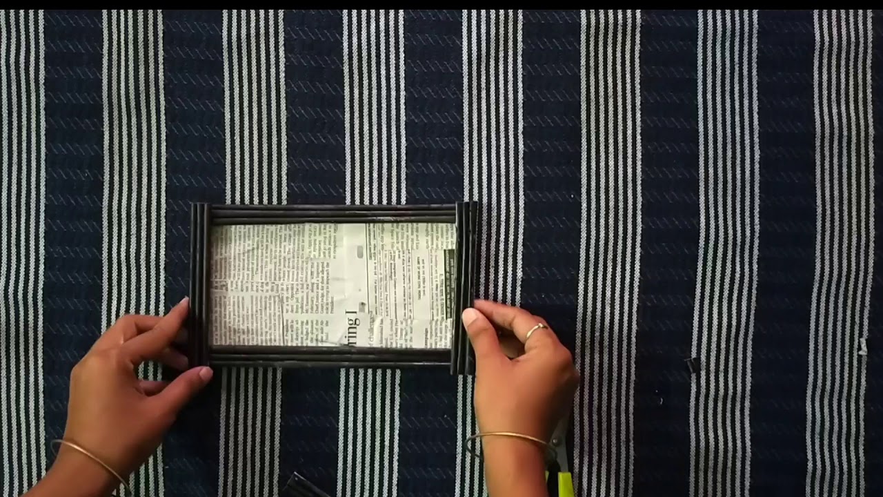 Easy newspaper Craft work for kids.....நீங்களும் செய்யலாம் - YouTube