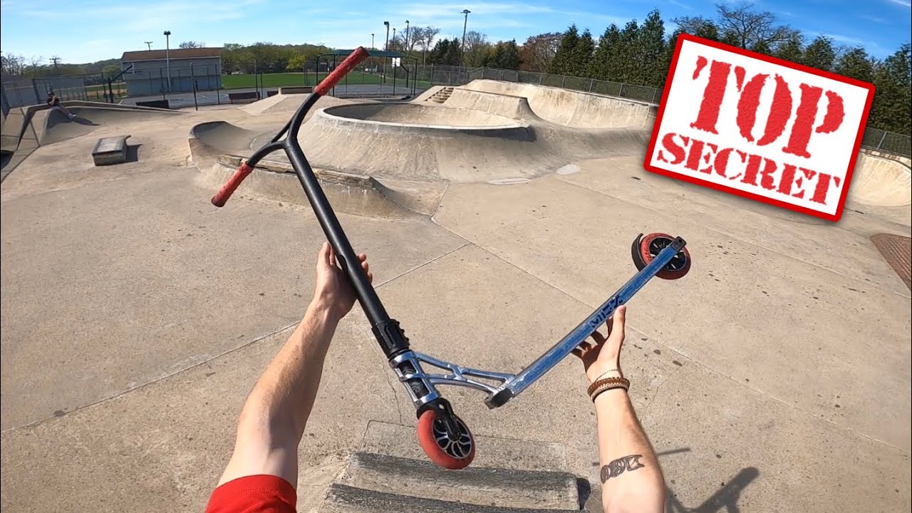 Finding a TOP SECRET Skatepark! - YouTube