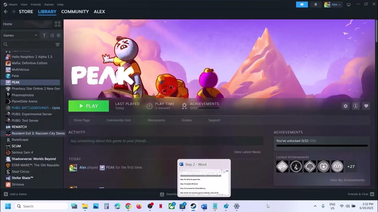 Fix PEAK Not Loading/Stuck On Loading/Infinite Loading Screen On PC - YouTube