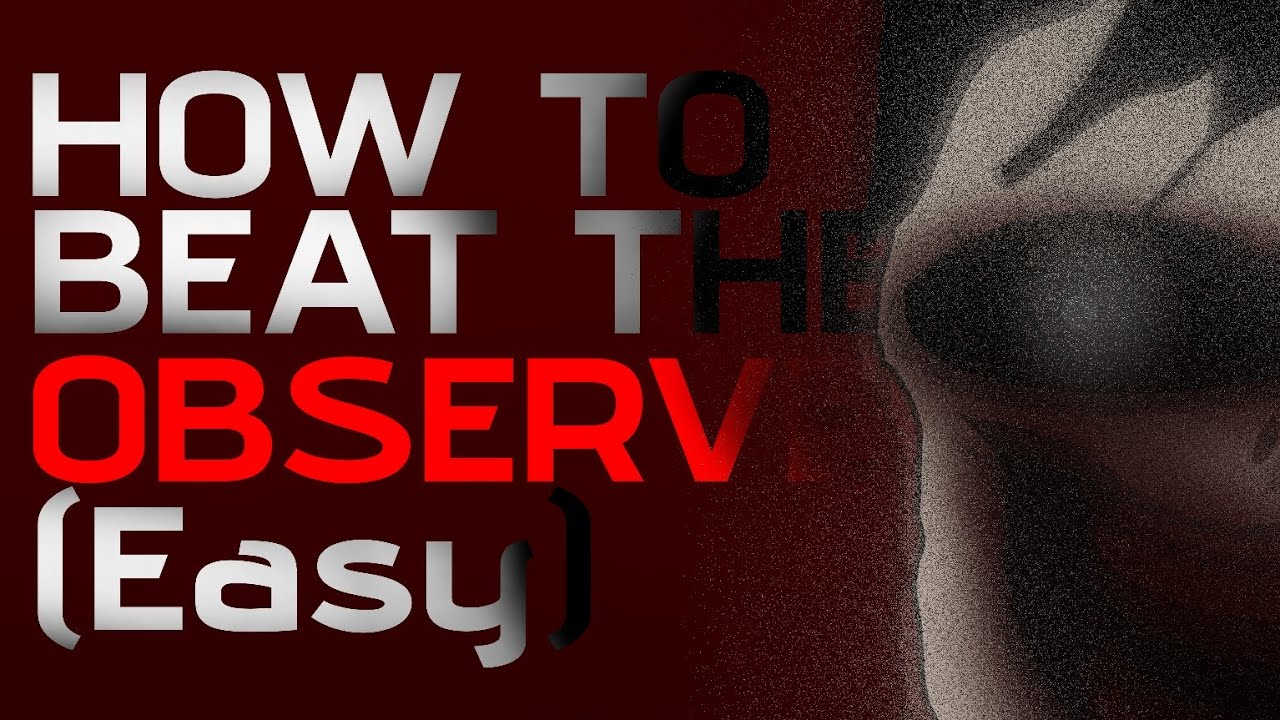 How to beat the observer in gorebox (outdated, new vid on my channel ...