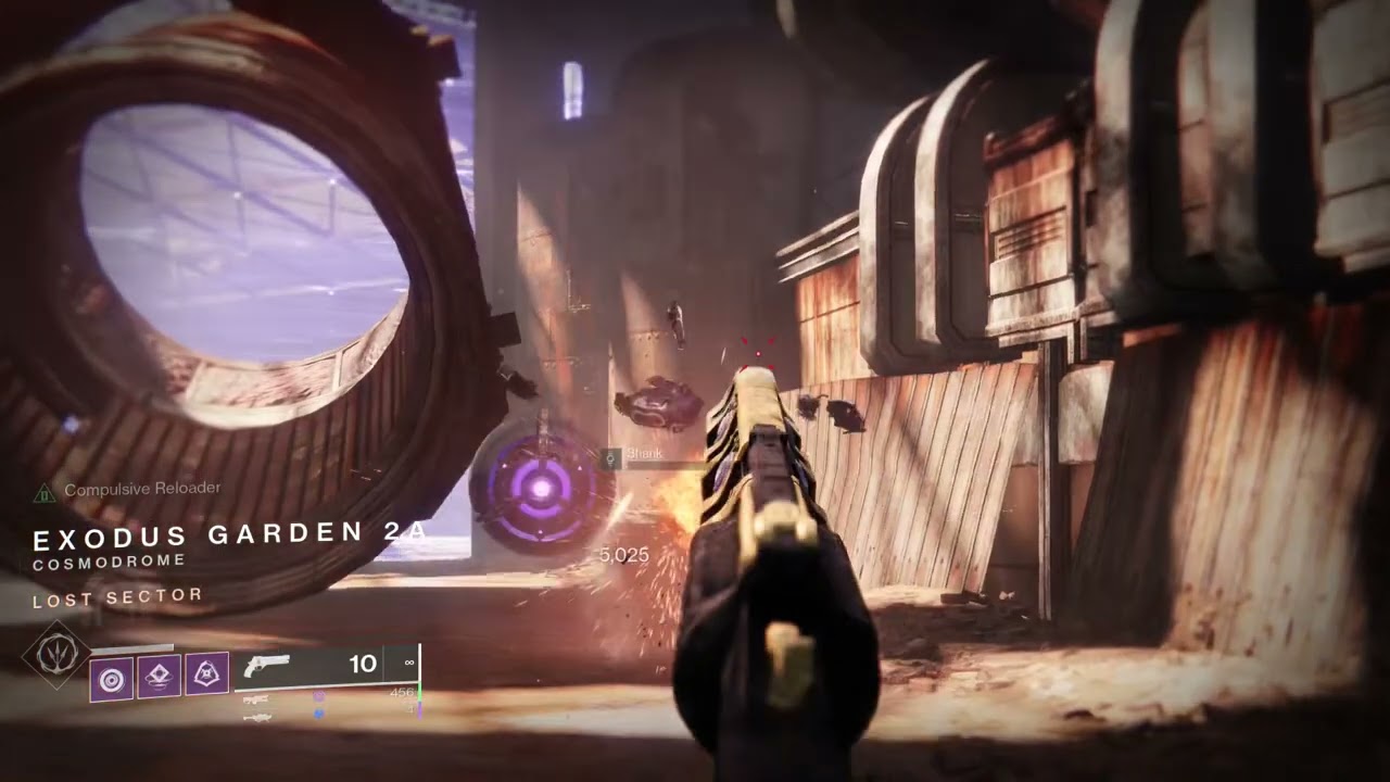 Destiny 2 Exodus Garden 2A Lost Sector Cosmodrome - YouTube