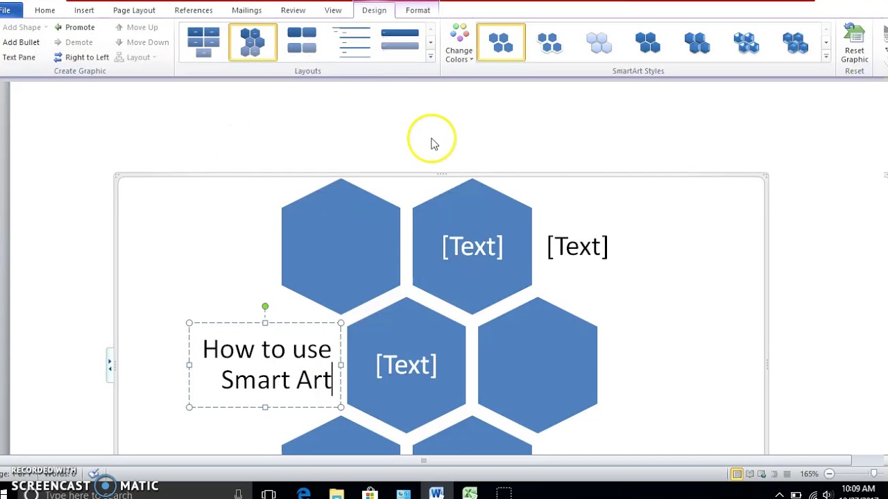 How to use Hyperlink and Smartart - YouTube